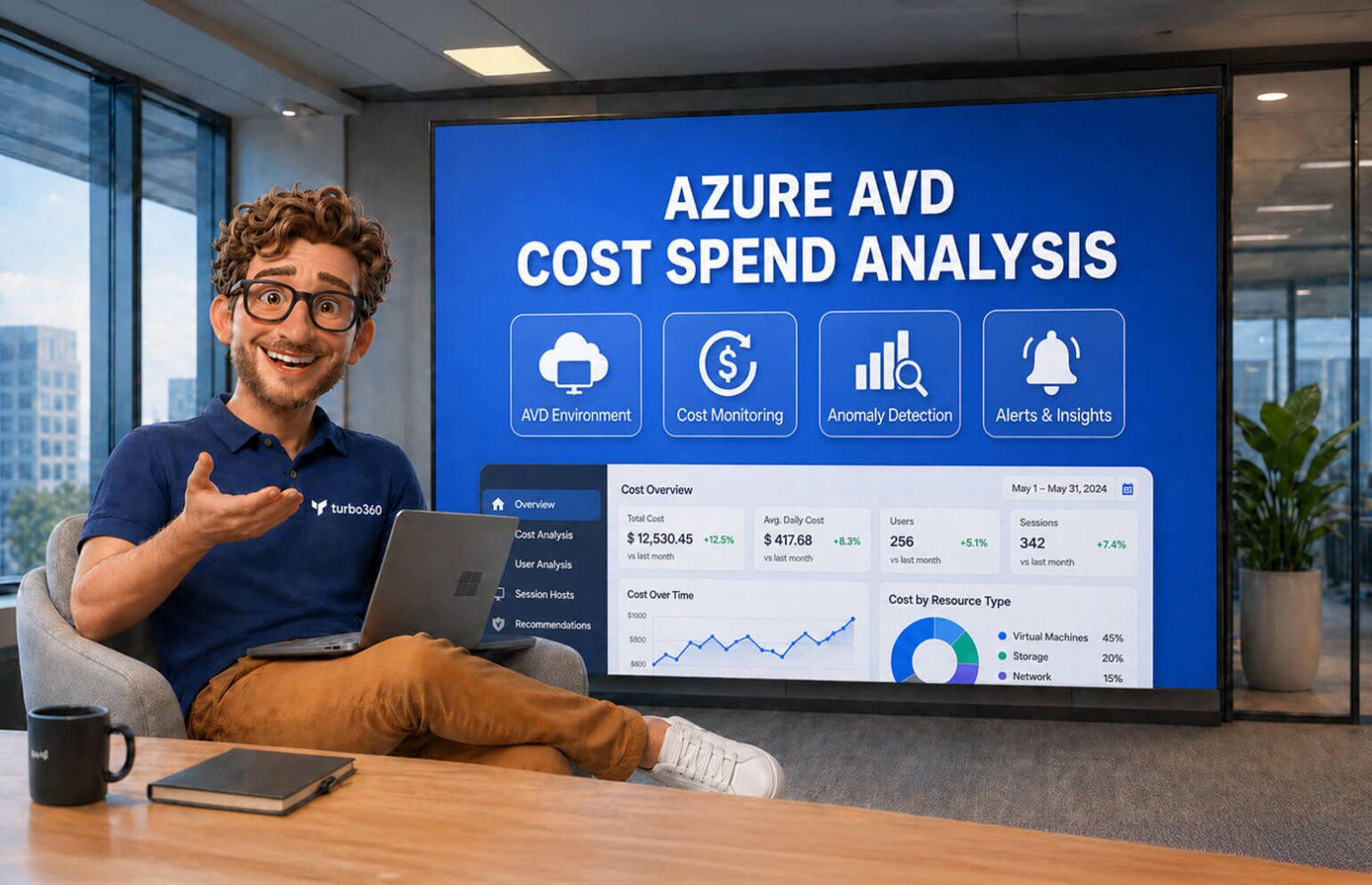 Azure AVD Cost Spend Analysis